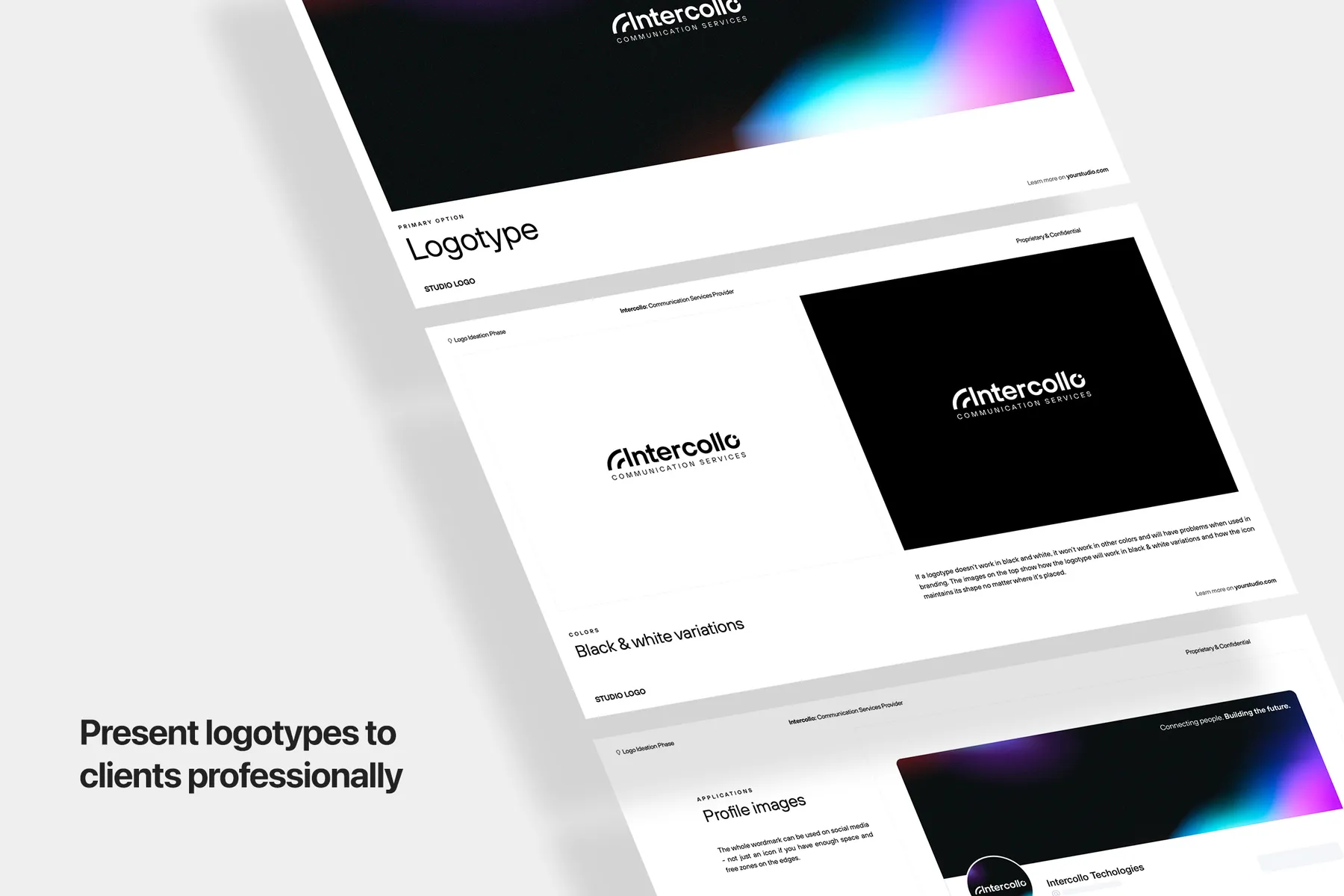 Logo Presentation Template for InDesign by Smotrów Design | Smotrów Related