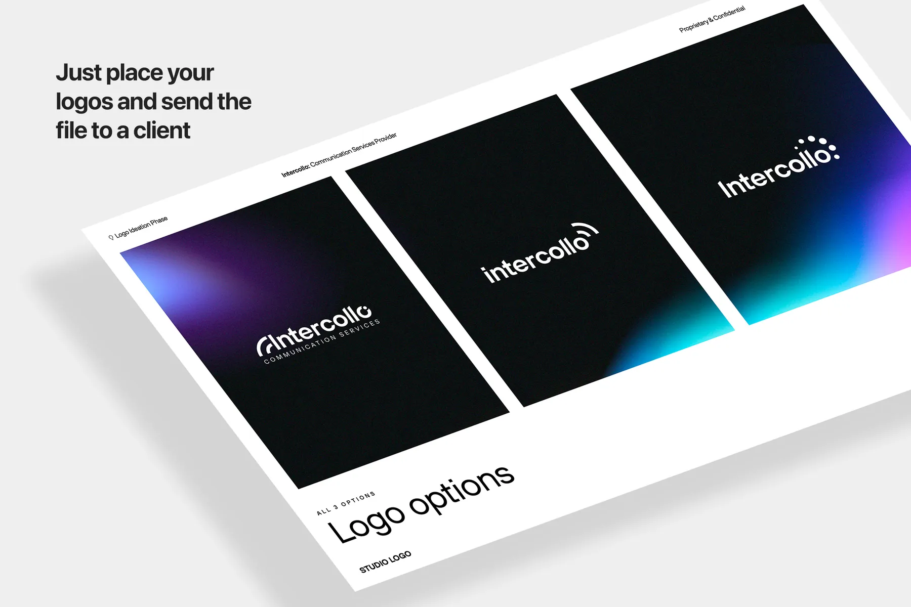 Logo Presentation Template for InDesign by Smotrów Design | Smotrów Related