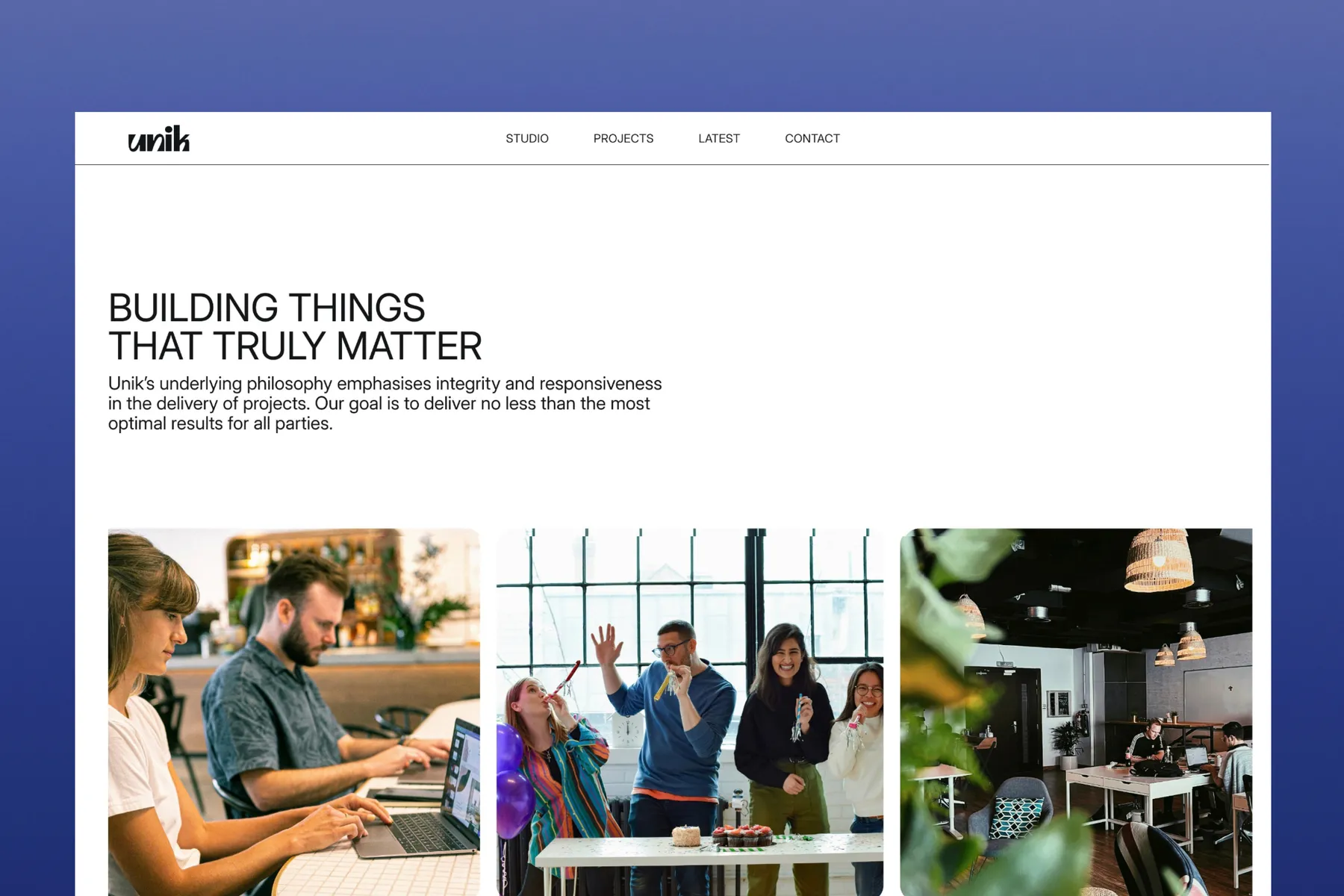 Unik - Framer Portfolio Template by maciejzco | Smotrów Related